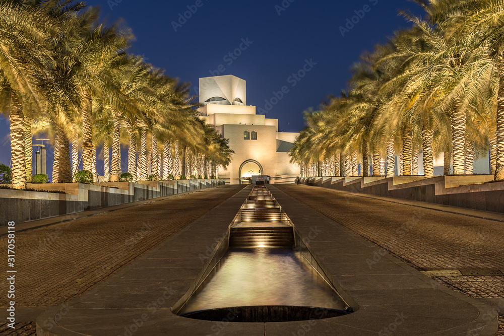 Doha,Qatar on 3rd Mar 2018:The Museum of Islamic Art is a museum ...