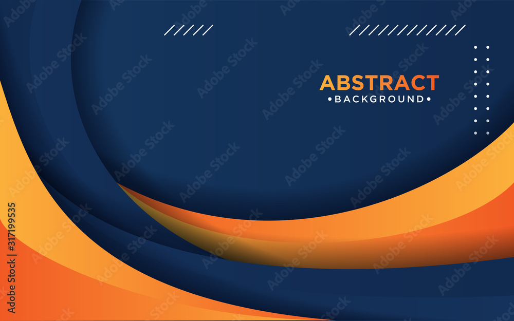 Modern background with 3D Overlap layers effect. Graphic design ...