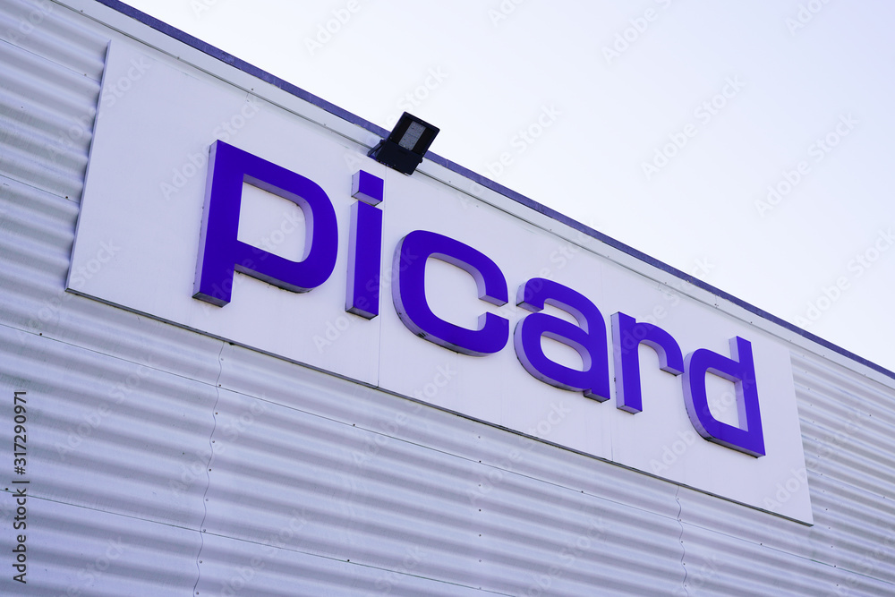 Picard logo sign store food company specialized manufacture ...