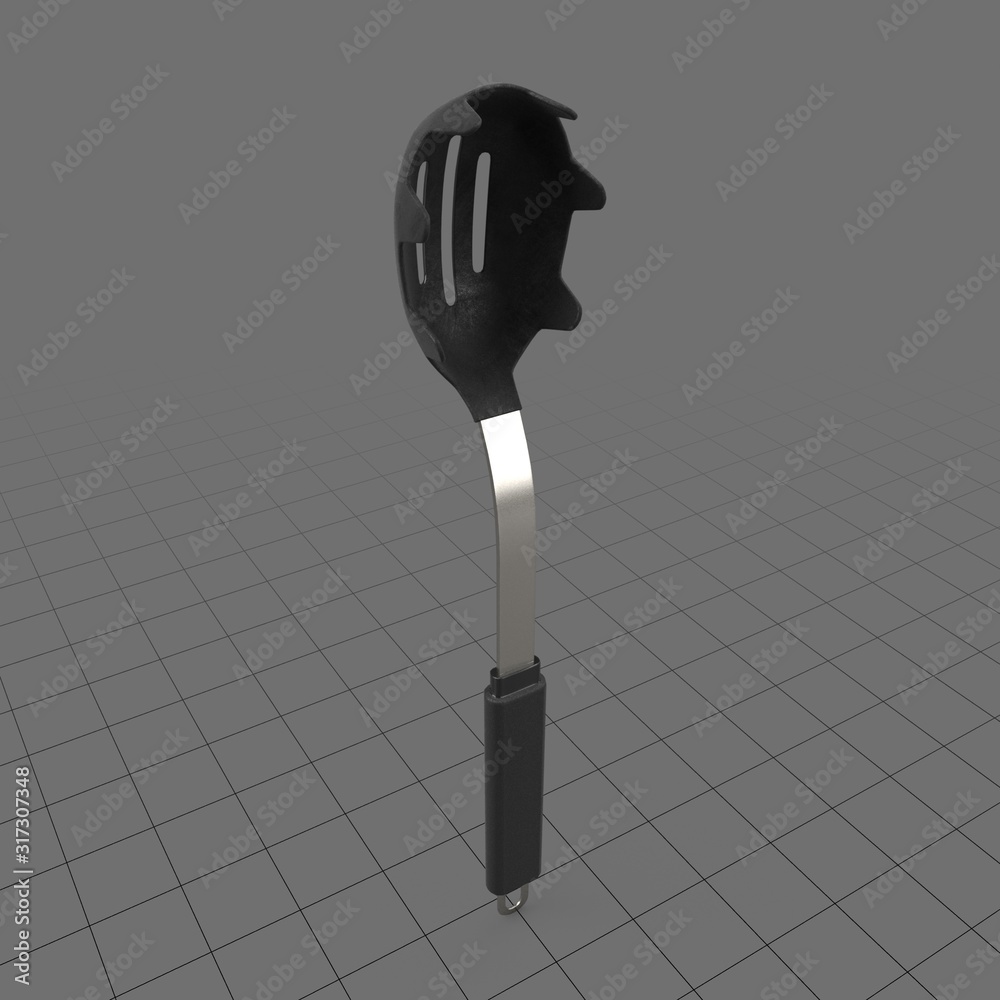 Pasta spoon Stock 3D asset | Adobe Stock
