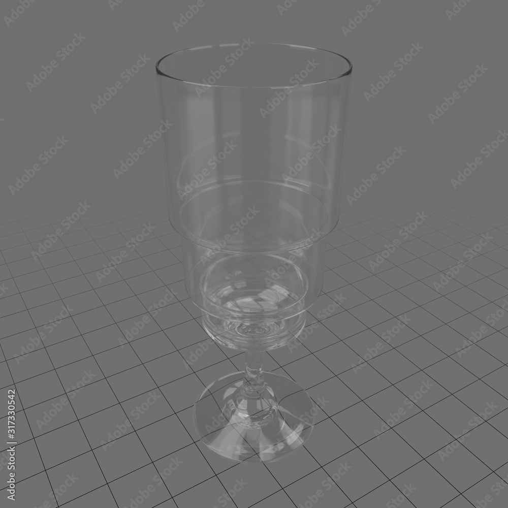 Modern glass 1 Stock 3D asset | Adobe Stock
