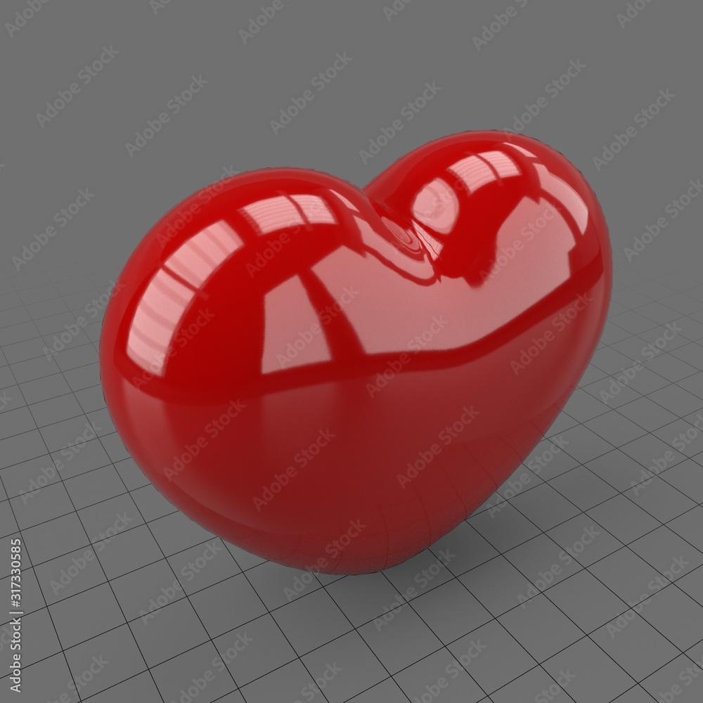 Heart Stock 3D asset | Adobe Stock