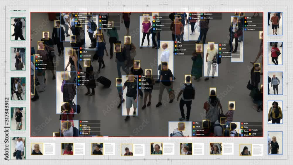 Surveillance Interface Using Artificial Intelligence And Facial