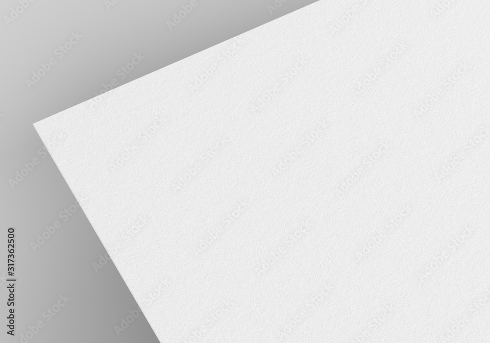 Base white logo mockup template for branding identity on gray ...