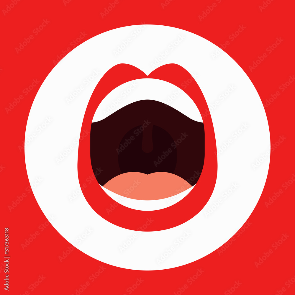 Open Mouth Icon