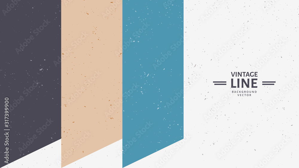vintage line vector background illustration. You can use for ...