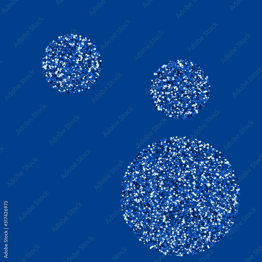 Silver Sky Effect Vector Illustration. Christmas Rain Backdrop. Bright ...