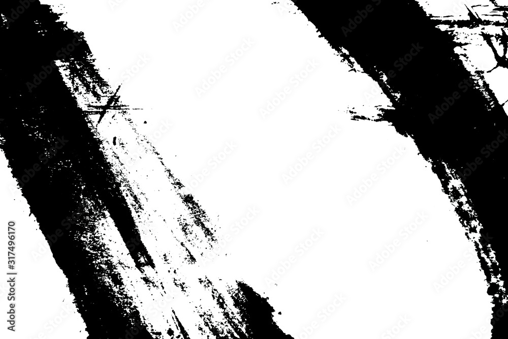 japan black ink style splatter stroke paint brush paint paper texture ...