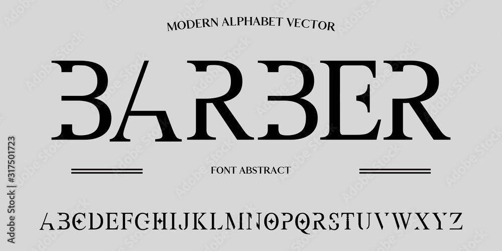 Font. Abc alphabet typeface. font digital modern alphabet and number ...