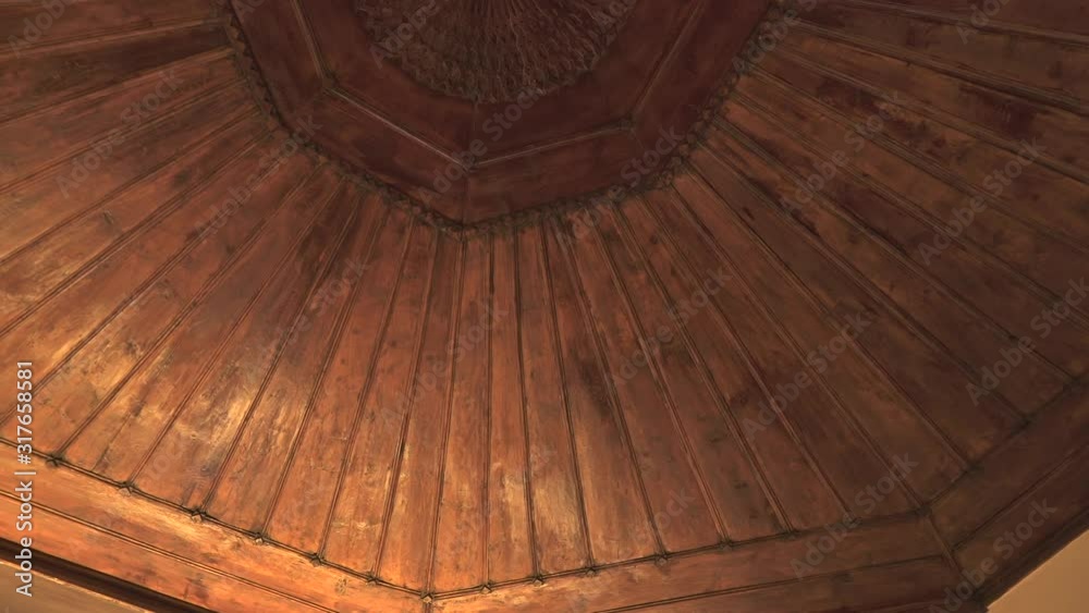 Wooden ornamented ceiling architecture. In architecture and decorative ...