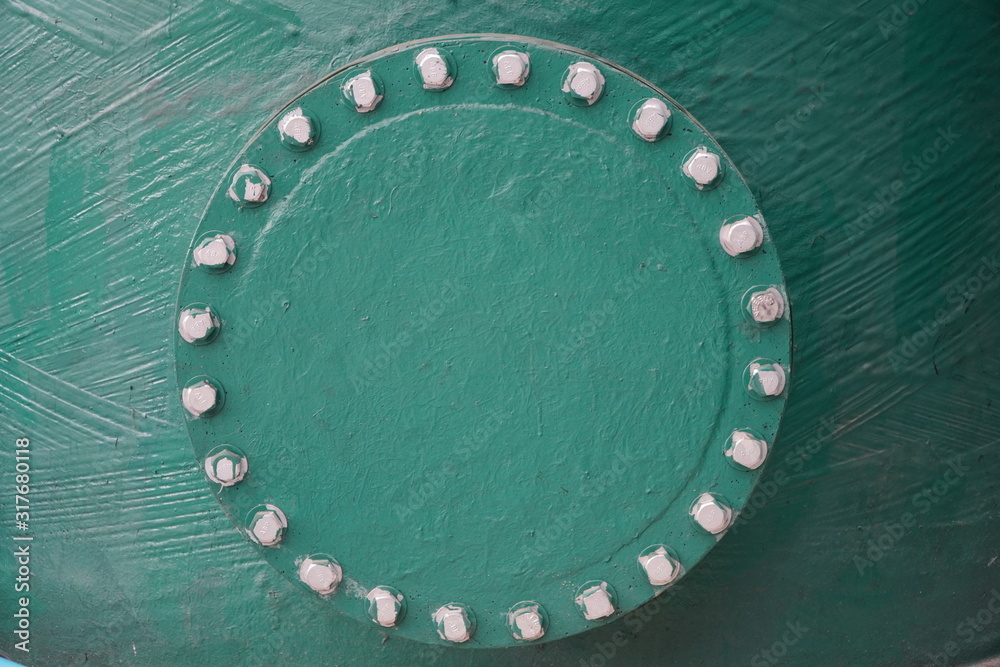 Poster Steel water tank closing flange, blind flange – Wall Art | UkPosters