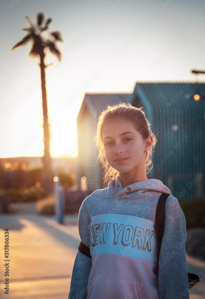 Authentic beauty of a young model Stock Photo | Adobe Stock
