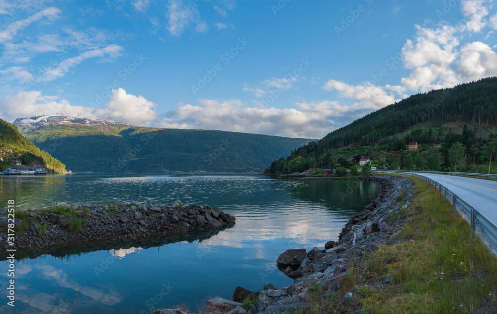 Oldedalen valley - one of the most spectacular areas of natural beauty ...