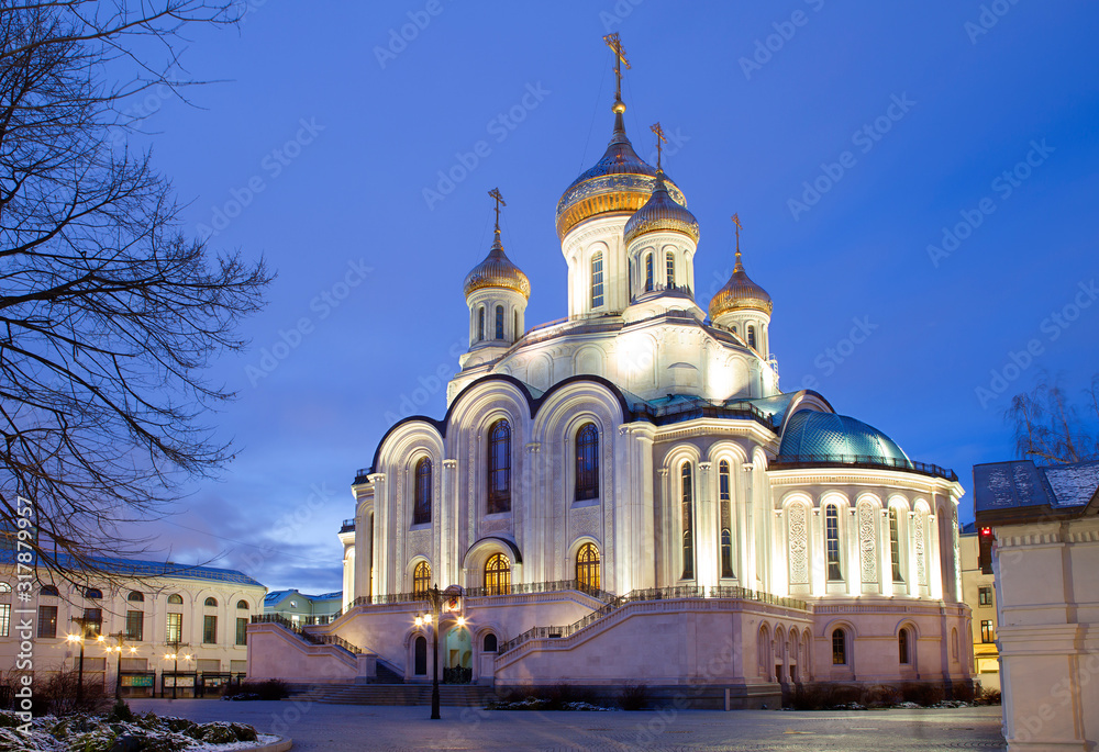 Foto de Moscow, Russia, Sretensky monastery. Church Of The Resurrection ...