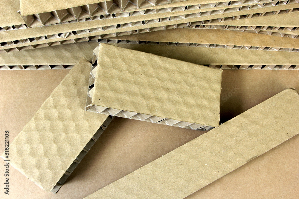 Honeycomb paper board used for cargo bracing. corrugated box sheet ...