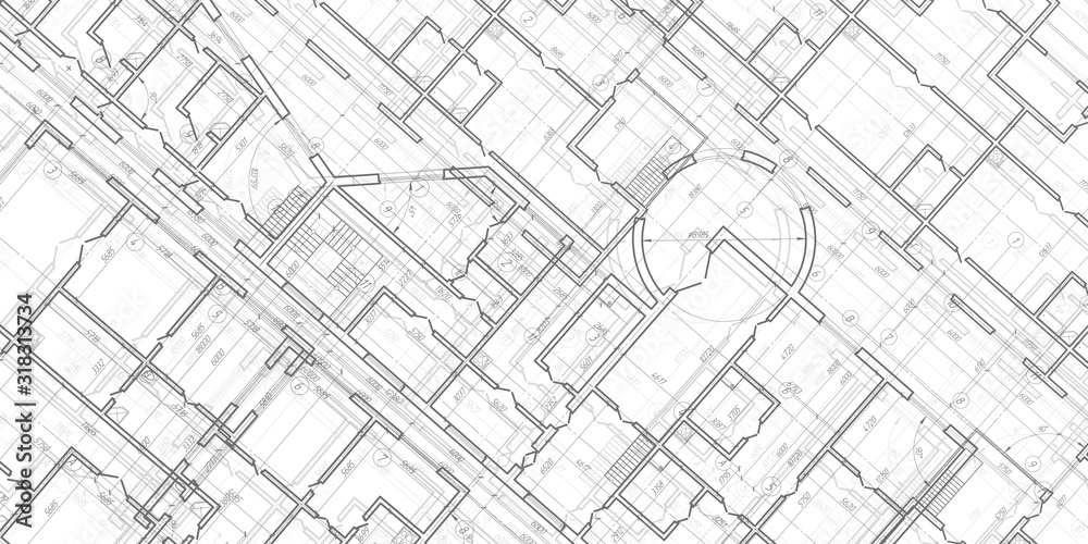 Technical drawing background .Architectural plan,technical project ...