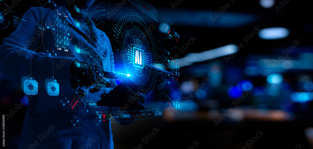 Artificial intelligence (AI) with machine deep learning and data mining ...