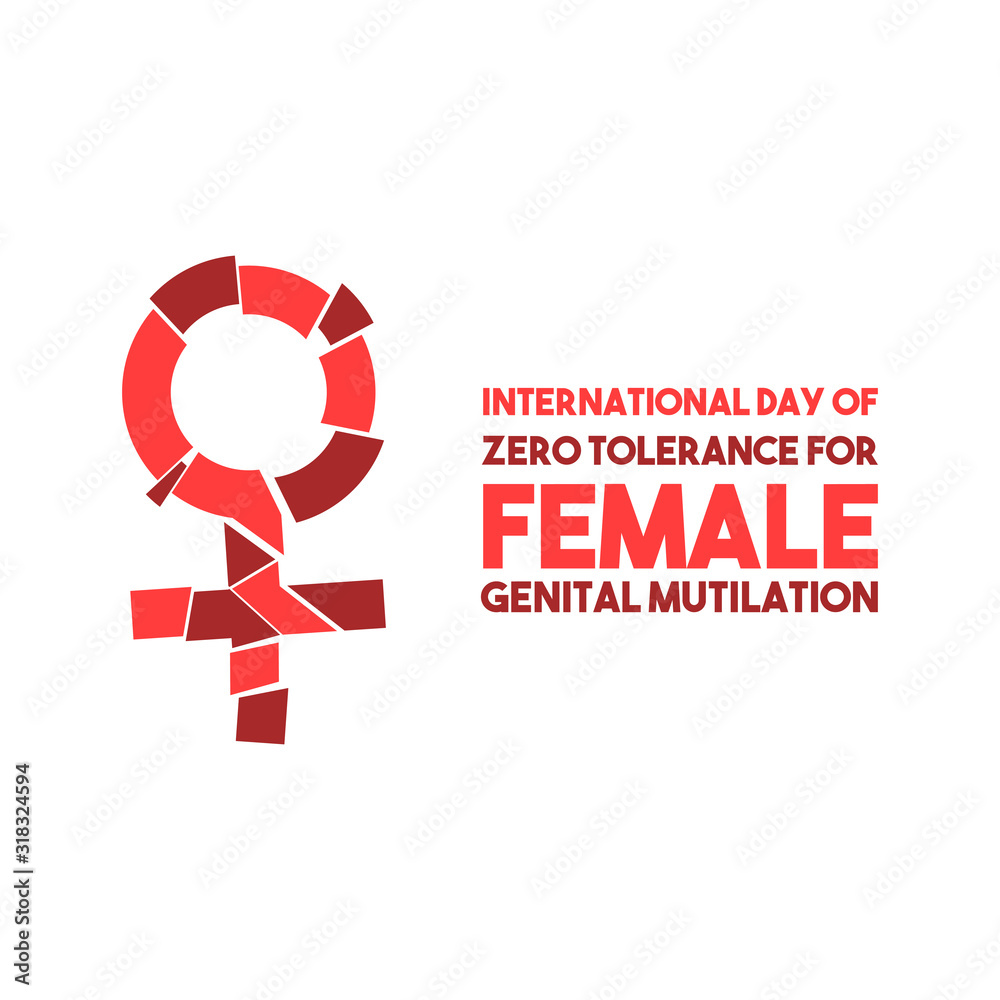 International Day Of Zero Tolerance For Female Genital Mutilation Stock