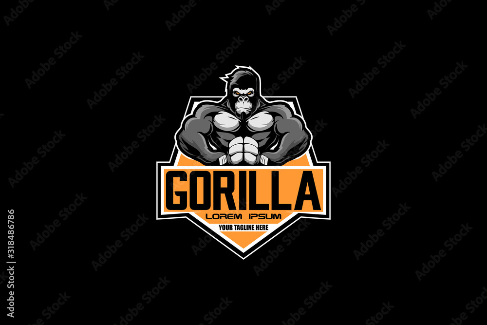 Animal Bodybuilding Logo