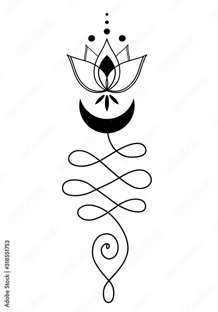 Unalome Stock Vector | Adobe Stock