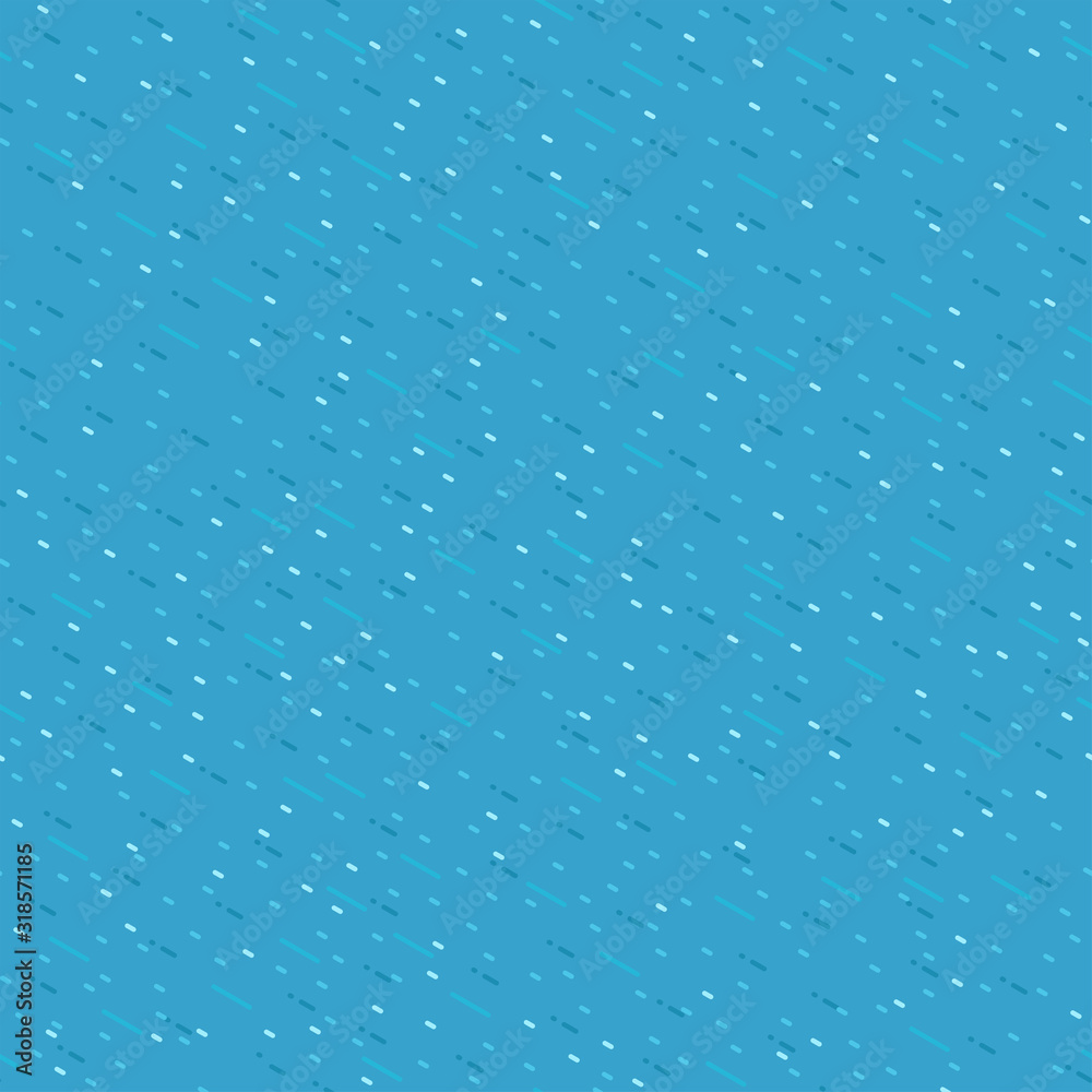 Isometric water tile. Seamless vector pattern of blue sea. Calm ocean ...