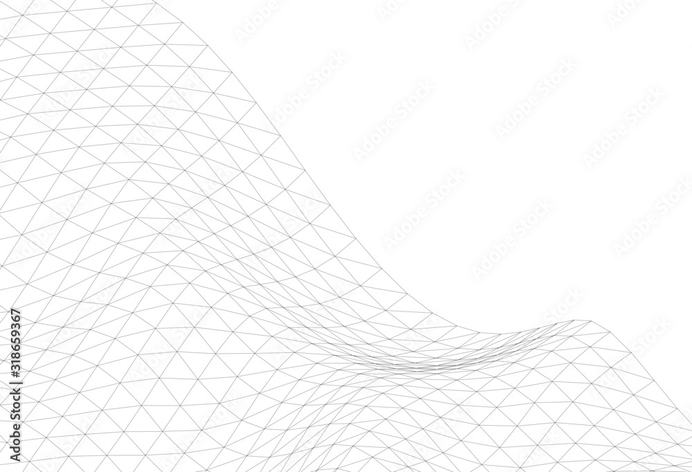 Abstract triangular mesh, background vector illustration Stock Vector ... Abstract triangular mesh, background vector illustration Stock Vector ...