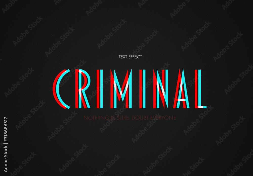 Thriller Offset Text Effect Mockup Stock Template | Adobe Stock Thriller Offset Text Effect Mockup Stock Template | Adobe Stock