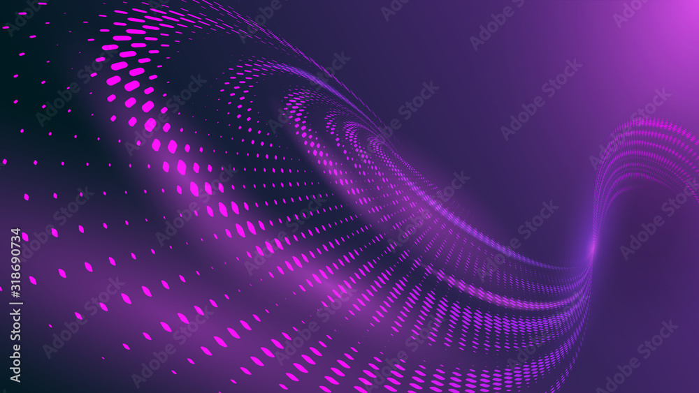 Vector. Dark violet abstract geometric textured background. Color ...