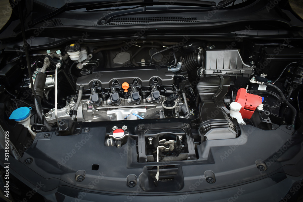 vehicle car power engine technology of fuel and energy Stock Photo ...