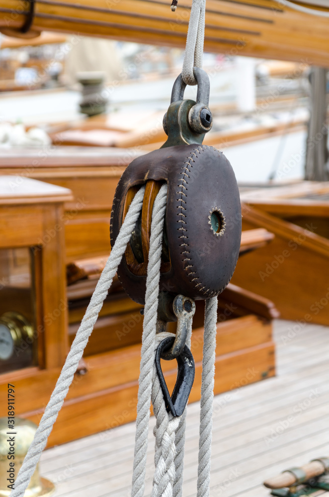 éléments de voilier et bateau Stock Photo | Adobe Stock