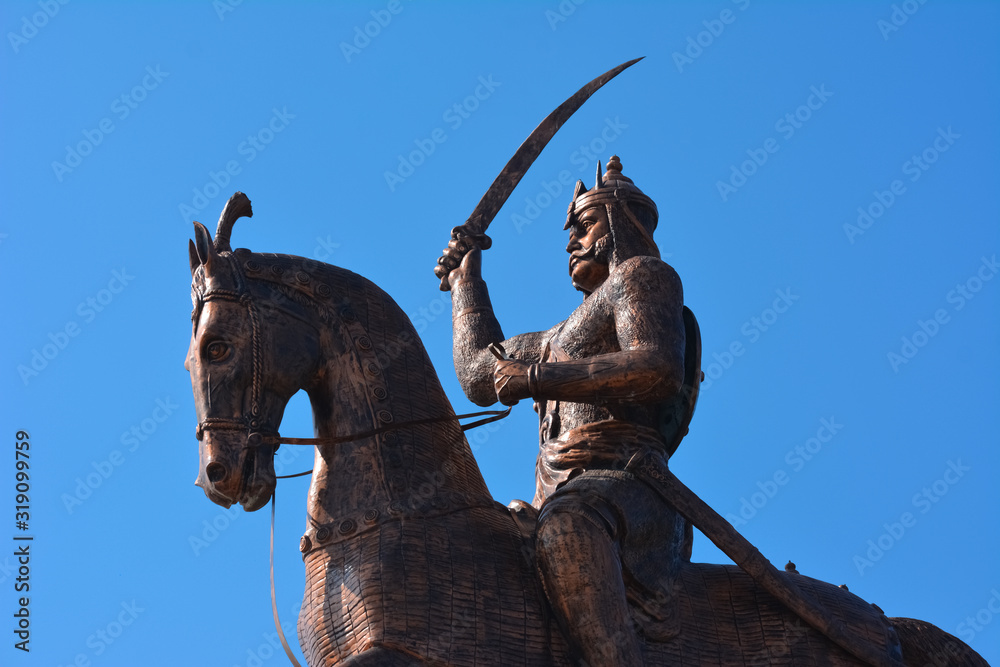 Statue of Chhatrapati Shivaji Maharaj, Nowgong, Madhya Pradesh, India ...