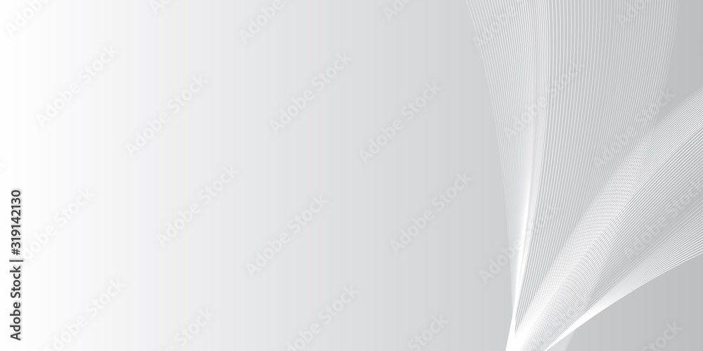 White Line Light Abstract Background for Banner, Presentation Design ...