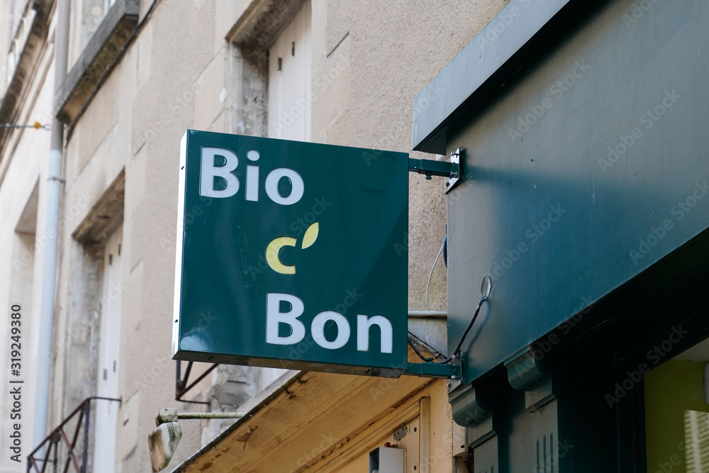 Bio c 'Bon supermarket grocery shop store logo sign commercial ...