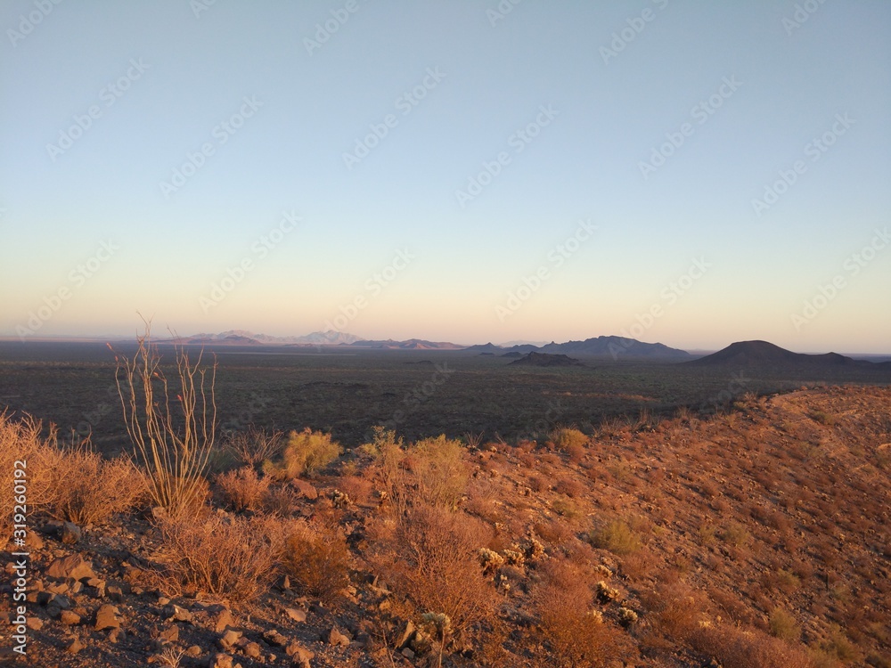 Reserva del Pinacate y Gran Desierto de Altar. Sonora, Mexico. foto de ...
