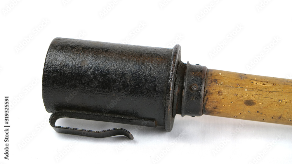 WW1 German Stick Grenade Model 1916. These grenades were use in large ...