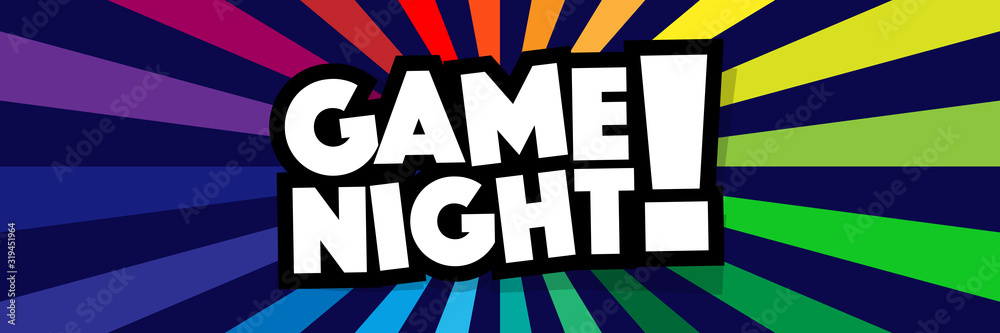 Game night Stock Vector | Adobe Stock