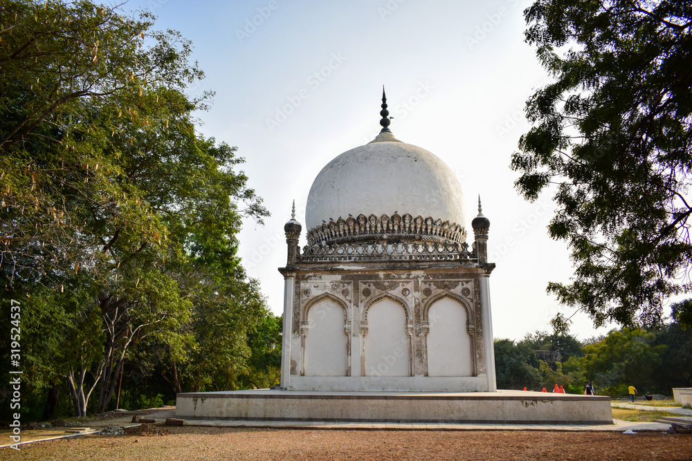 Seven Tombs of Hyderabad, India Sultan Quli Qutb Mulk's tomb was built ...