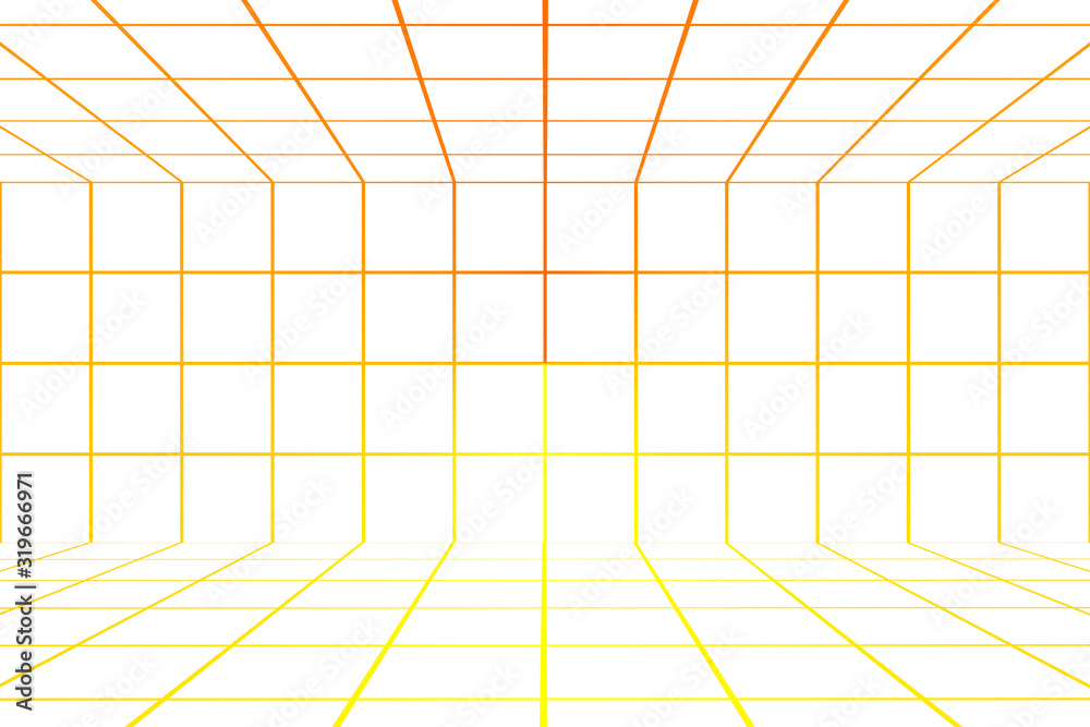 A background with colored lines inside a box Stock Illustration | Adobe ...