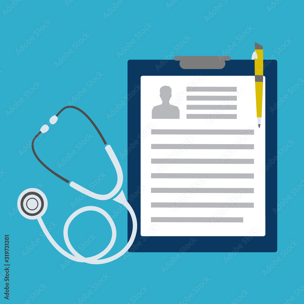 Medical Clipboard Clip Art