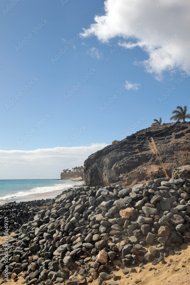 playa de costa calma Stock Photo | Adobe Stock