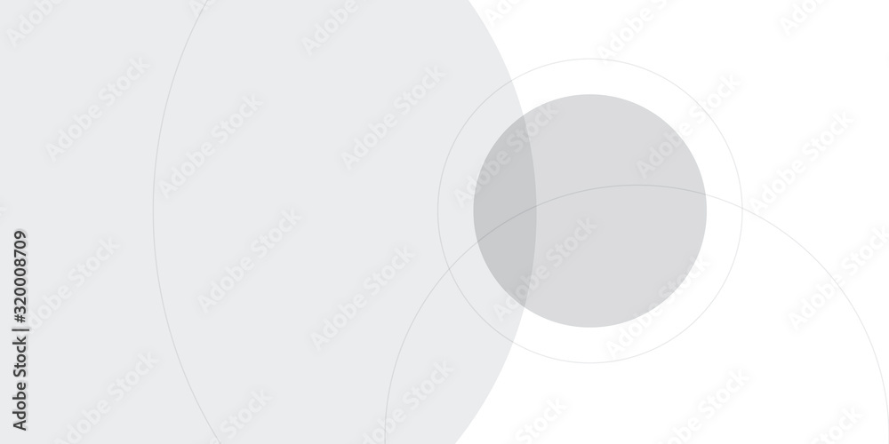 Simple circle line abstract presentation background with copy space ...
