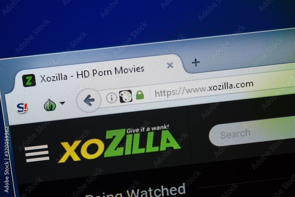 Ryazan, Russia - August 26, 2018: Homepage of Xo Zilla website on the ...