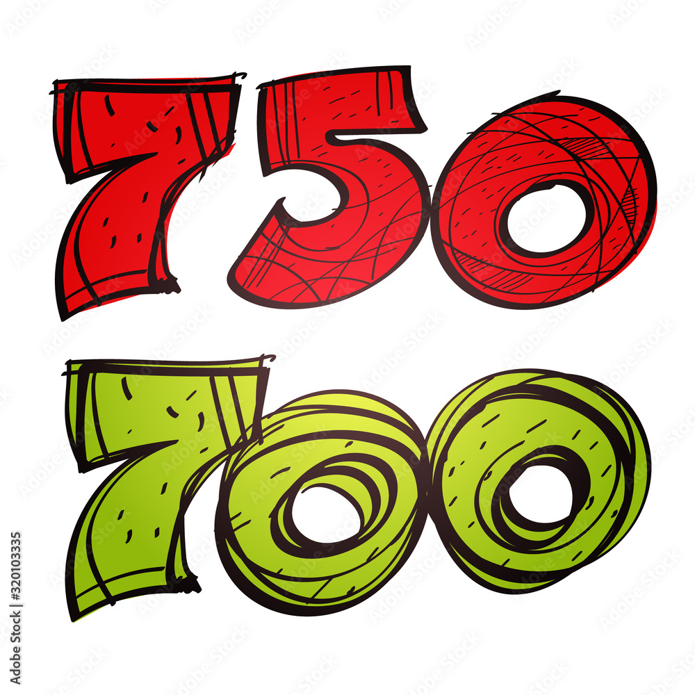 Figures 700 and 750 are a sketch. The elements for infographics with a ...