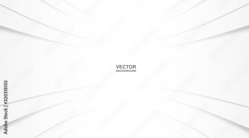 Abstract. white line overlap background ,light and shadow .Vector ...