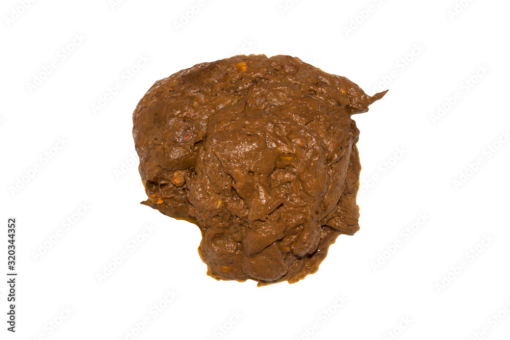 Poop isolated on white background.Shit on a white background.Human ... Poop isolated on white background.Shit on a white background.Human ...