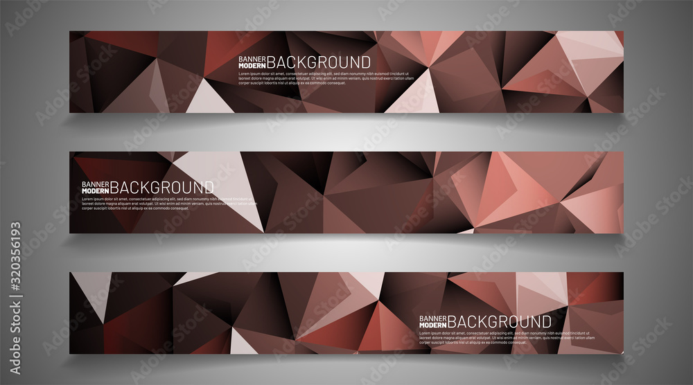 Set banner background for your design. vector graphic design ...