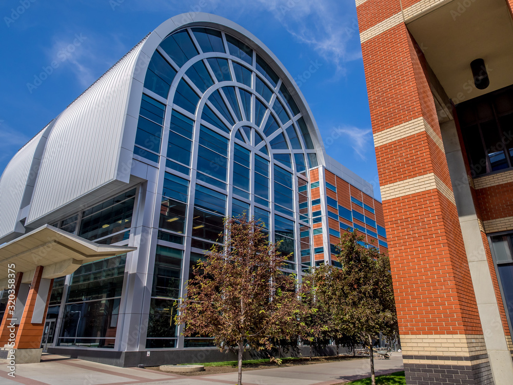 SAIT Polytechnic school buildings on July 2, 2014 in Calgary, Alberta ...