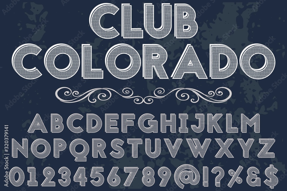 Font alphabet. Script abc Typeface handcrafted handwritten vector label ...