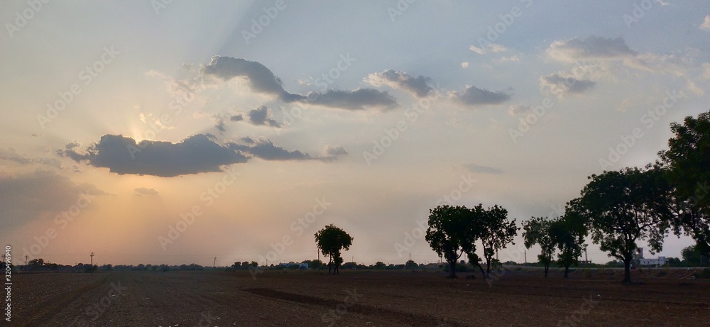 red sunset sky with dark clouds, amazing sunset dark clouds, sunset ...