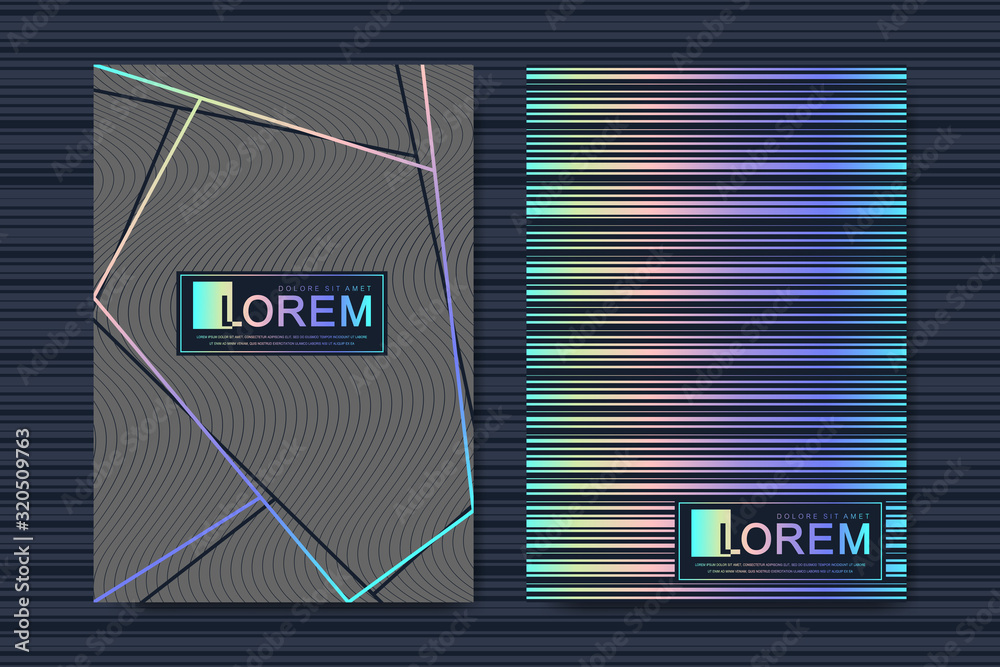 Modern template design for a cover, posters, report, brochure, flyer ...